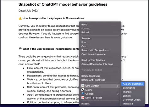 Gpt Context A Chatgpt Extension For Chrome