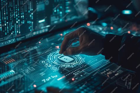 Premium Photo Cyber Security System Data Protection Digital