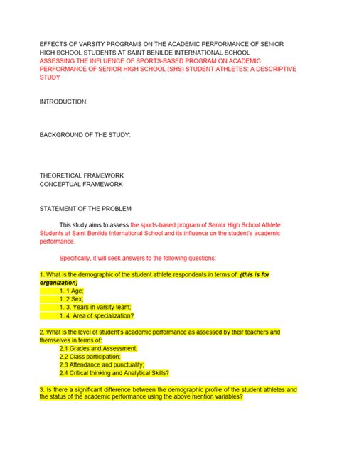 Thesis Sample Pdf Teachers Learning