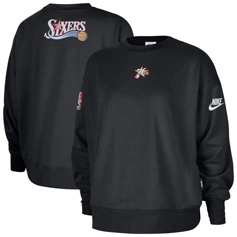 Philadelphia 76ers Nike Classic Edition Fleece Crew Mens Rebel Sport