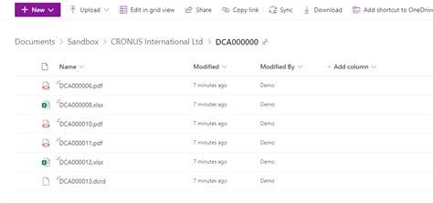 Folder Structure Apportunix Document Archive