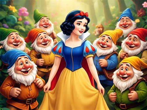 Cuentos Para Niños Blanca Nieves Y Los 7 Enanos
