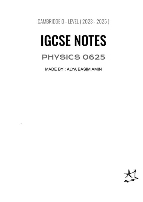 Book Review 0625 Cambridge Igcse Physics Nuclear Physics Space Physics 0625 Stuvia Us