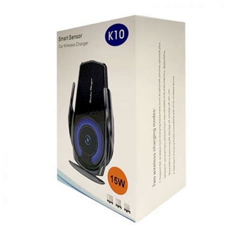 Smart Sensor Cell Phone Car Wireless Charger Car Mount K CH TurboTech