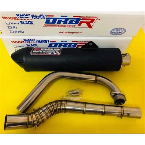 Chicken Pipe Orbr V2 For Suzuki Raider 150 Carb Shopee Philippines