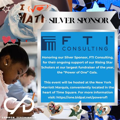 Common Denominator Is A 501c3 Non Profit Organization That Minimizes The Well Documented Math