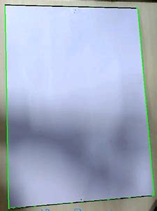 Contour DrawContours Around Detected Document Using Opencv For