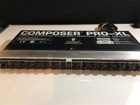 Behringer Composer Pro Xl Audio Interactive Processor Mdx2600 Ritoyou