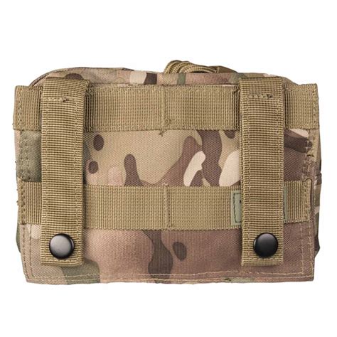 Molle Utility Belt Pouch Zipped Airsoft Security Tactical Army Webbing