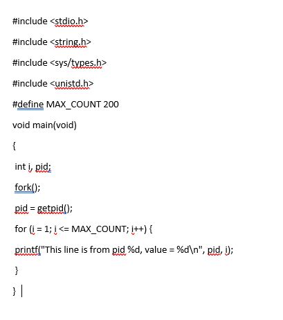 Solved Run The Above C Code Several Times What Do Chegg Com
