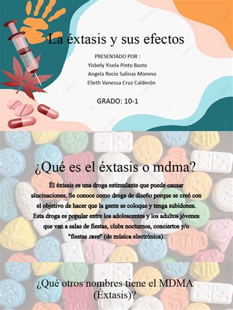 Éxtasis Efectos Y Consumo Pdf