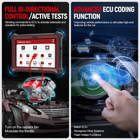 Thinkcar Thinktool PAD KEY Coding TPMS Bi Directional OBD Full System Diagnostic Tool