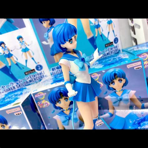 Glitter And Glamours Figure Super Sailor Mercury Pretty Guardian Sailor