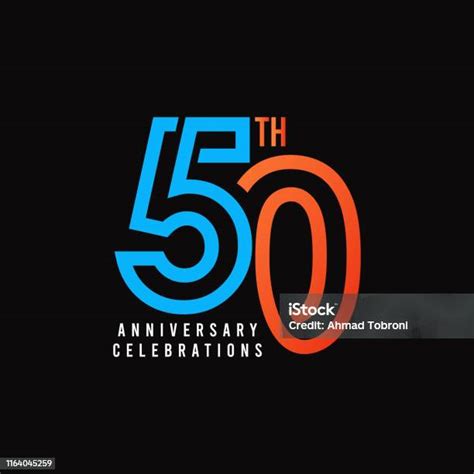 50 周年慶典向量範本設計插圖向量圖形及更多典禮圖片 典禮 商務 商標 Istock