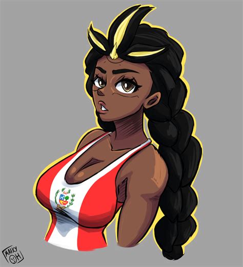 Rule 34 1girls Blizzard Entertainment Braids Dark Skinned Female Dark Skin Illari Overwatch