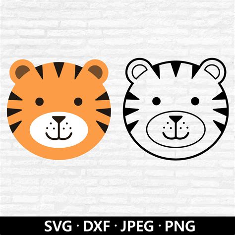 How To Draw A Cute Tiger Face