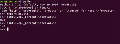 Psutil biblioteca para Fectch proceso en ejecución e información de utilización del sistema