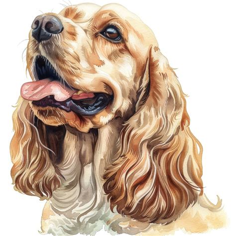 Download Ai Generated Cocker Spaniel Dog Royalty Free Stock