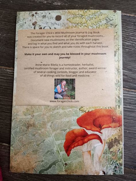 The Forager Chicks Wild Mushroom Journal And Log Book Buy Online Foraged