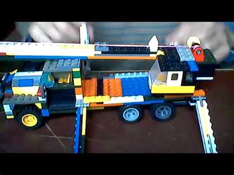 кран из лего - YouTube