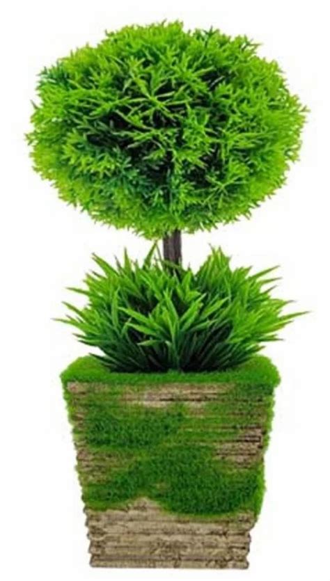 Plastic Artificial Green Grass Pot For Decoration Size Dimension 15x8 Inch At ₹ 100 Piece In