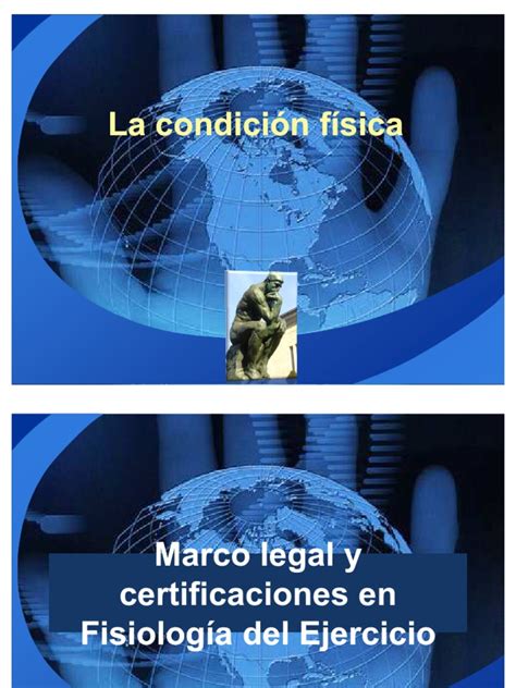 Pdf 1marco Legal Y Certificaciones En Fisiologia Del Ejercicio