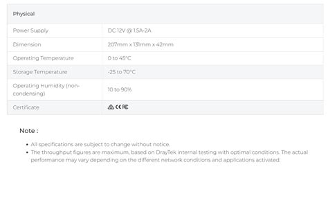 DrayTek Vigor 2766ac AC1300 VDSL2 35b G Fast Supervectoring Ethernet Modem Router