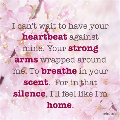 A Pink Flower With The Words I Cant Wait To Have Your Heart Beat
