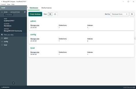 Mongodb50下载详细安装教程（win10）mongodb安装教程win10 Csdn博客