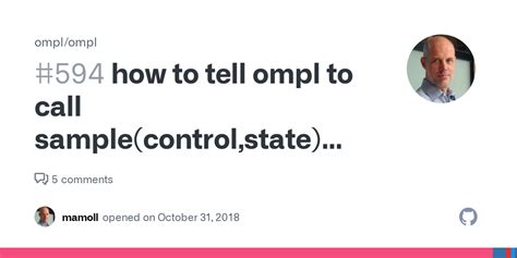 how to tell ompl to call sample control state instead of sample