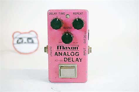 Maxon AD 80 Analog Delay Early Model 1970s Reverb