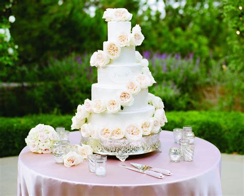 Cascading Rose Cake
