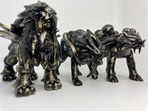 ポケモンプラモコレクション スイクン ライコウ エンテイ 全塗装 完成品 By メルカリ