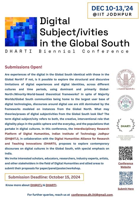 Dh Idrp Iit Jodhpur On Linkedin Dharticonference24