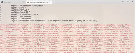 Deployment Failure When Using AuthorizedIPRanges Issue Azure AKS Construction GitHub