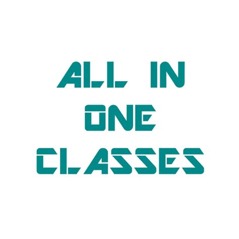 All In One Classes Youtube