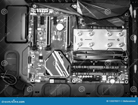 Components Of The Computer At The Time Of Assembly Of The Pc Stock