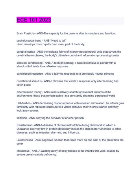 Ece 101 2023 Full Structured Questions And Answers Ece 101 Stuvia Us