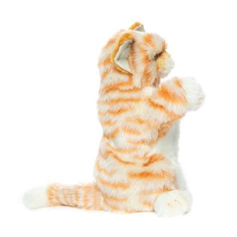 Ginger Cat Puppet 30cml Hamac Trading