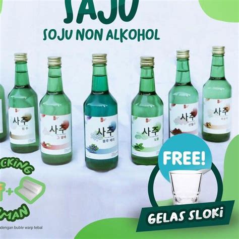 Jual Limited STOCK MINUMAN SOJU MOJISO SOJU SOJU HALAL NON ALKOHOL
