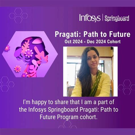 Krati Goyal On Linkedin Infosysspringboard Pragatiprogram Pathtofuture Careergrowth