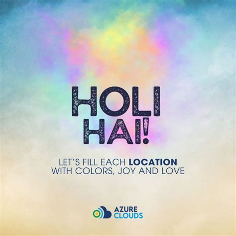 Azure Clouds On Linkedin Azureclouds Holi2024 Colors Fun