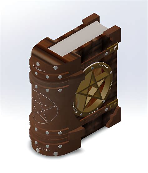 Stl File Ghost Writing Book Phasmophobia Phantasma Writing Book 3d 👻