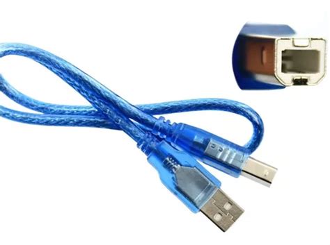 Cabo Usb Ab Compatível Arduino Uno Smd Mega Adk MercadoLivre