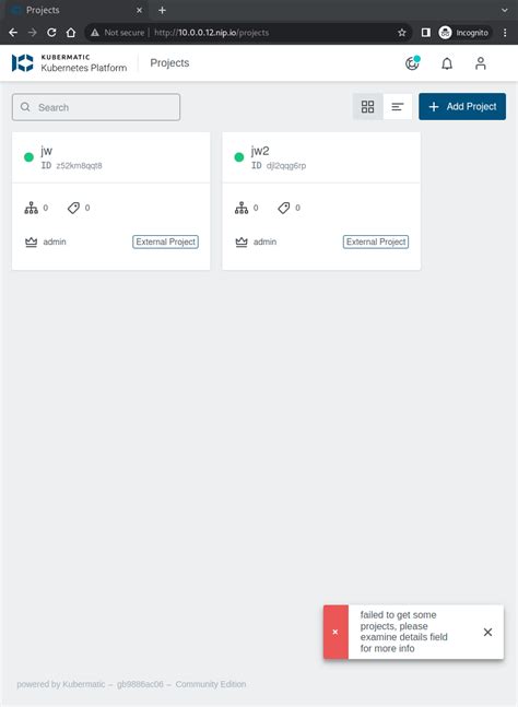 Project Page Lags And Occasionally Errors On Click · Issue 5935