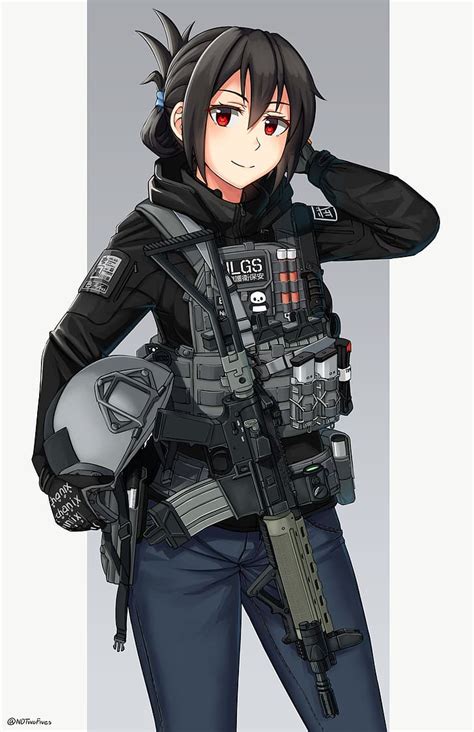 Tactical Girl Wallpaper