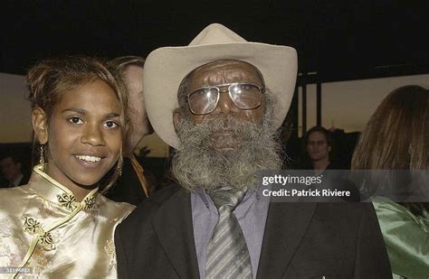 Actress Everlyn Sampi With Her Great Great Grandfather Paul Sampi At