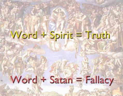Organic Faith Part 5 Satans Fallacy Of The Ages ﻿ — Manariwa