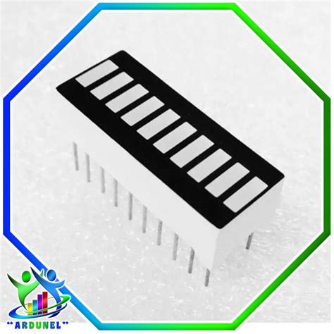 DISPLAY LED DE SEGMENTOS VERDE