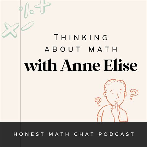 59 Thinking About Math With Ann Elise Record Mona Math